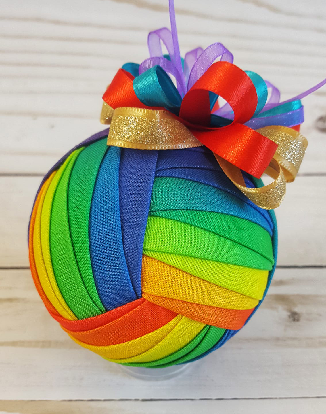 Ombre Rainbow Trinity Knot| OG Inspire – The Ornament Girl