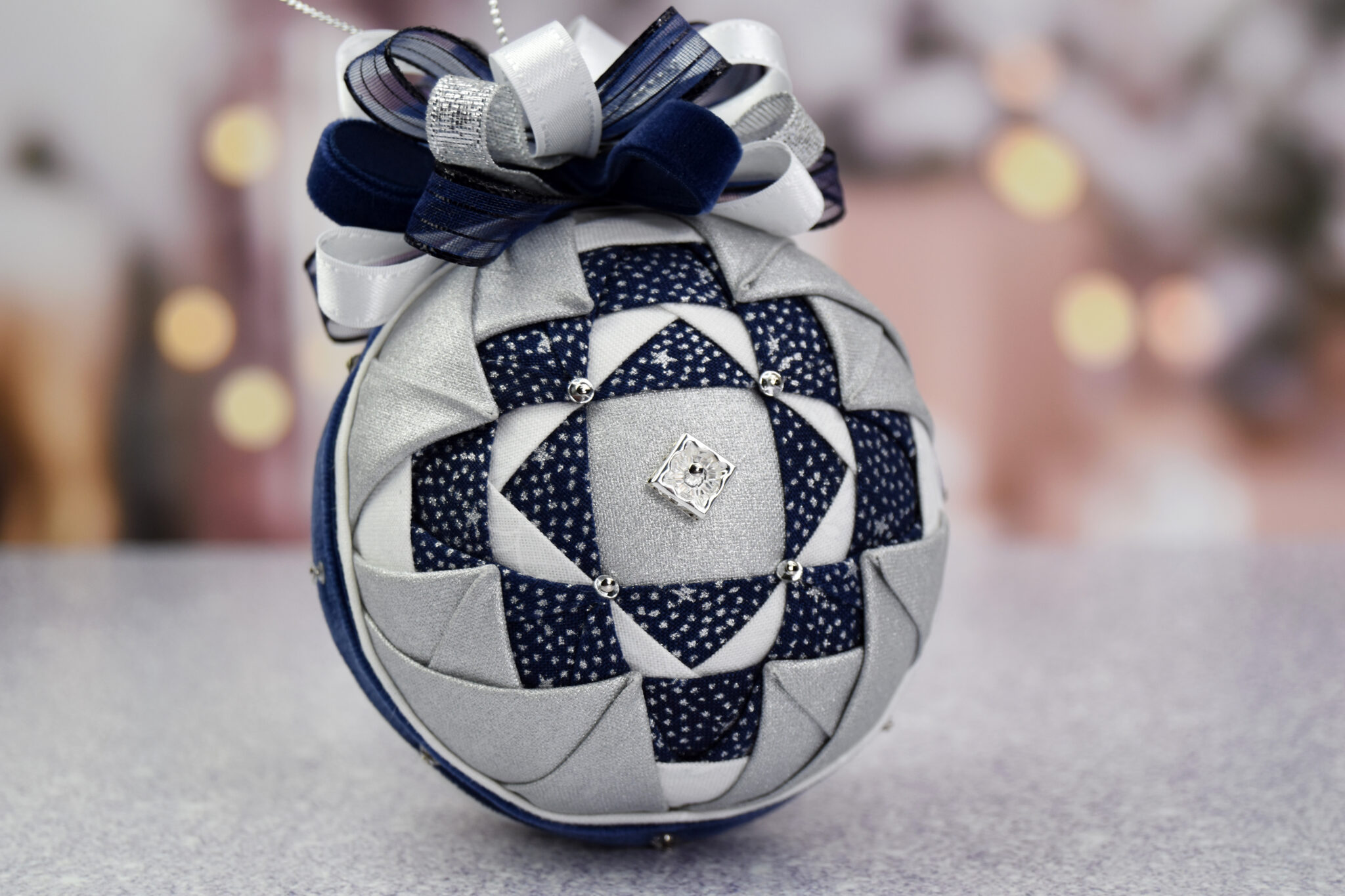 Blue and Silver Square Dance| OG Inspire – The Ornament Girl