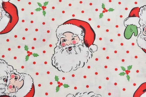 Moda Swell Christmas Santa Fabric – By the Quarter Yard – The Ornament ...