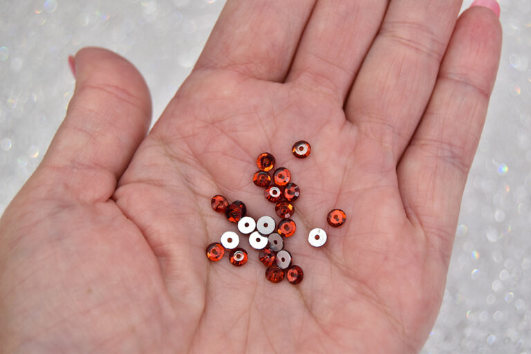 Red Rhinestones – Center Hole Flatback – 24 count – The Ornament Girl's ...