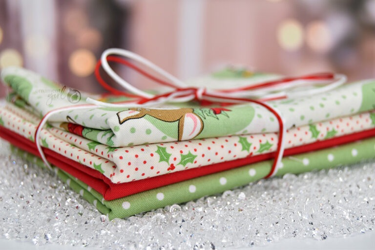 Quarter Yard Fabric Bundle – Swell Christmas Deer – The Ornament Girl's ...